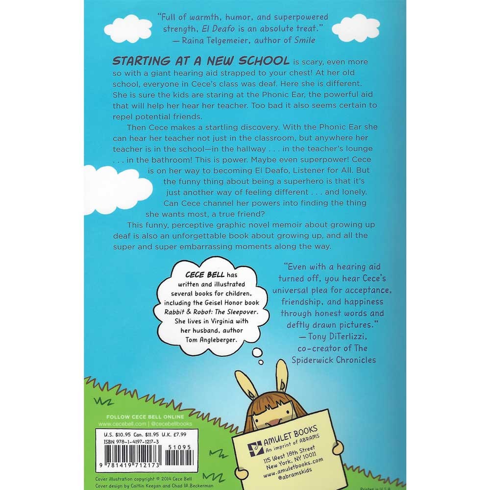 El Deafo by Cece Bell | Paperback Book | 9781419712173