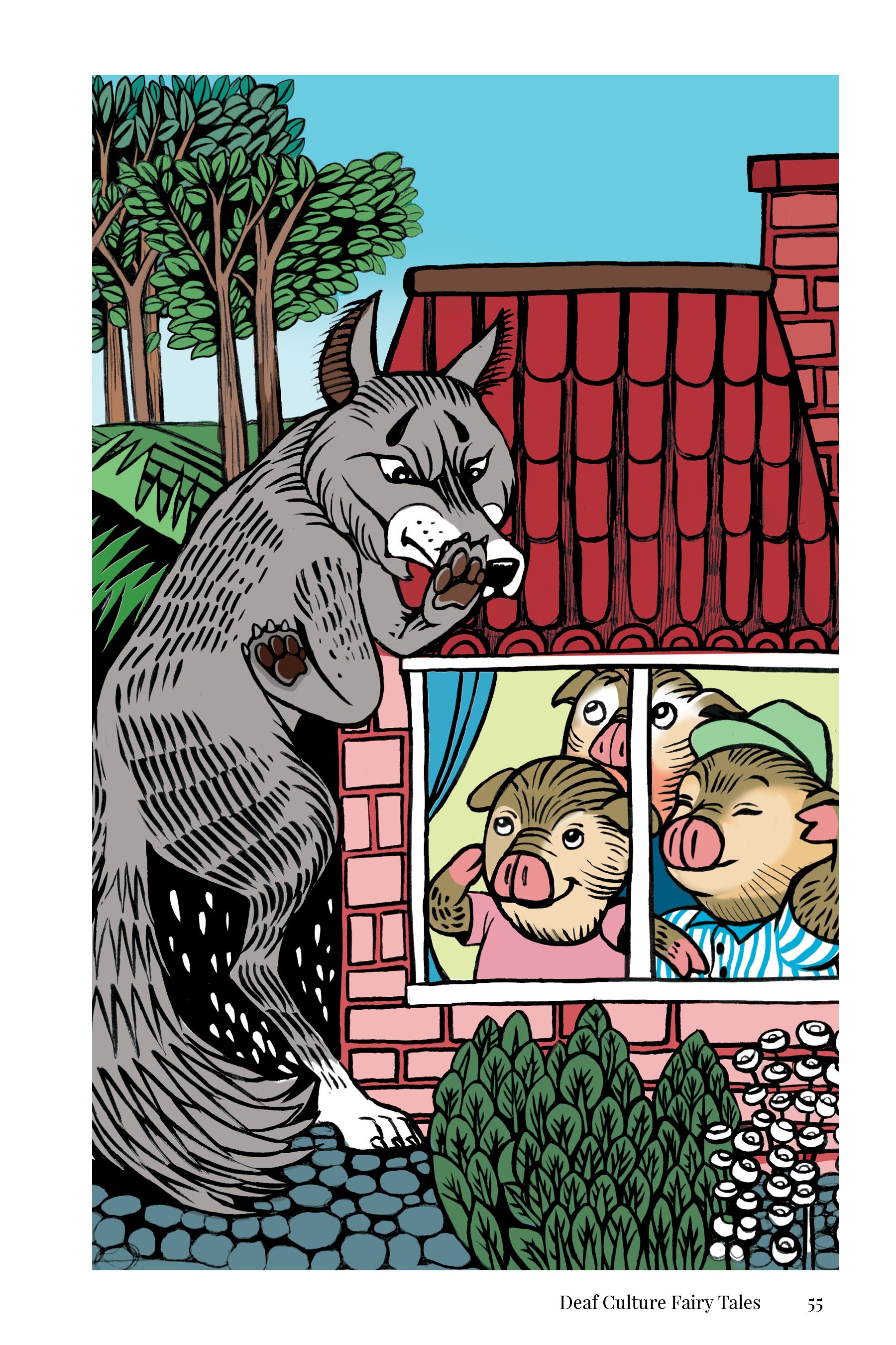 Deaf Culture Fairy Tales (w/ Color Illustrations) | Roz Rosen