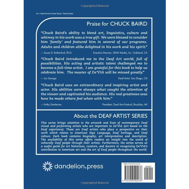 Chuck Baird: Deaf Artist Series | Hardcover | 9781958592076