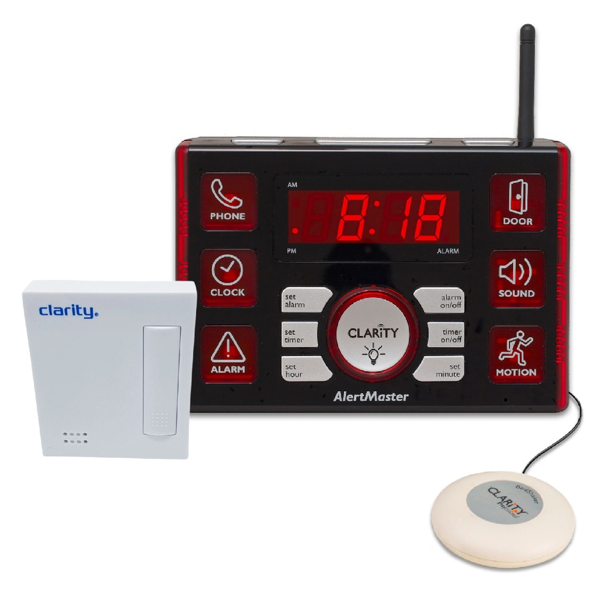 AlertMaster AL10 Notification System with Door Knocker by Clarity