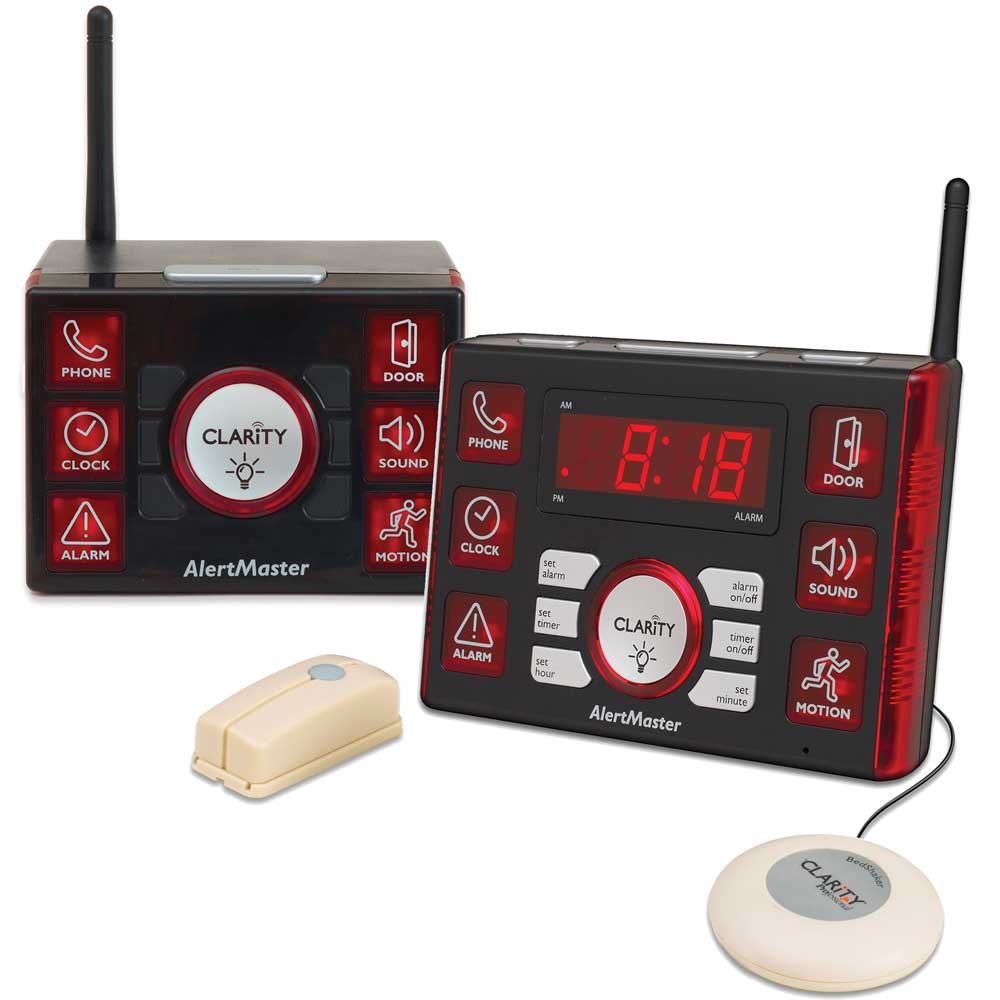 Clarity AlertMaster AL10 Combo Notification System with AL12 Remote ...