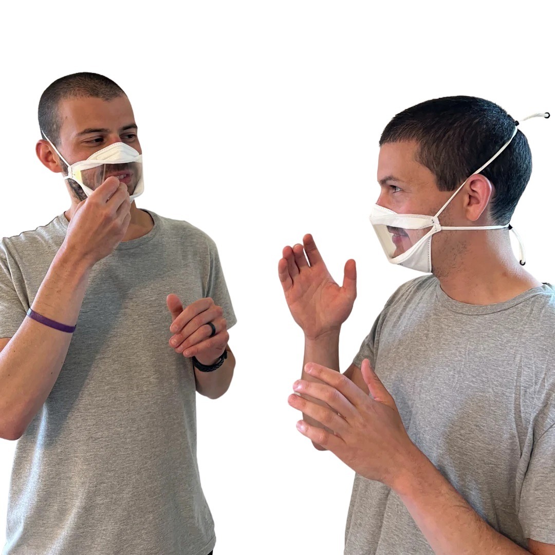 ClearMask Transparent Surgical Mask Plus | 24pk | Face Shield