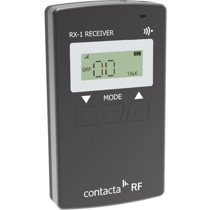 Contacta RF-RX1 Portable Radio Frequency (RF) Receiver