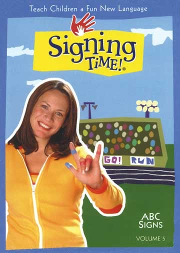 Signing Time Series 1: ABC Signs DVD 5 | Diglo