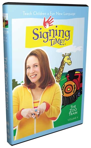 Signing Time Series 1: Zoo Train DVD 9 | Diglo