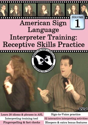 ASL Interpreter Training: Receptive Skills Vol. 1 | Diglo