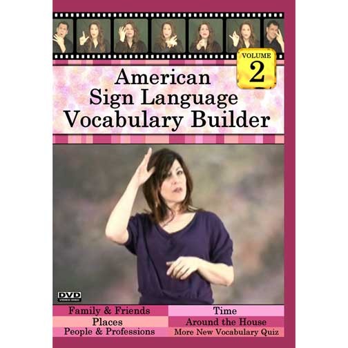 ASL Vocabulary Builder Vol. 2 | Everyday ASL | 885444916977