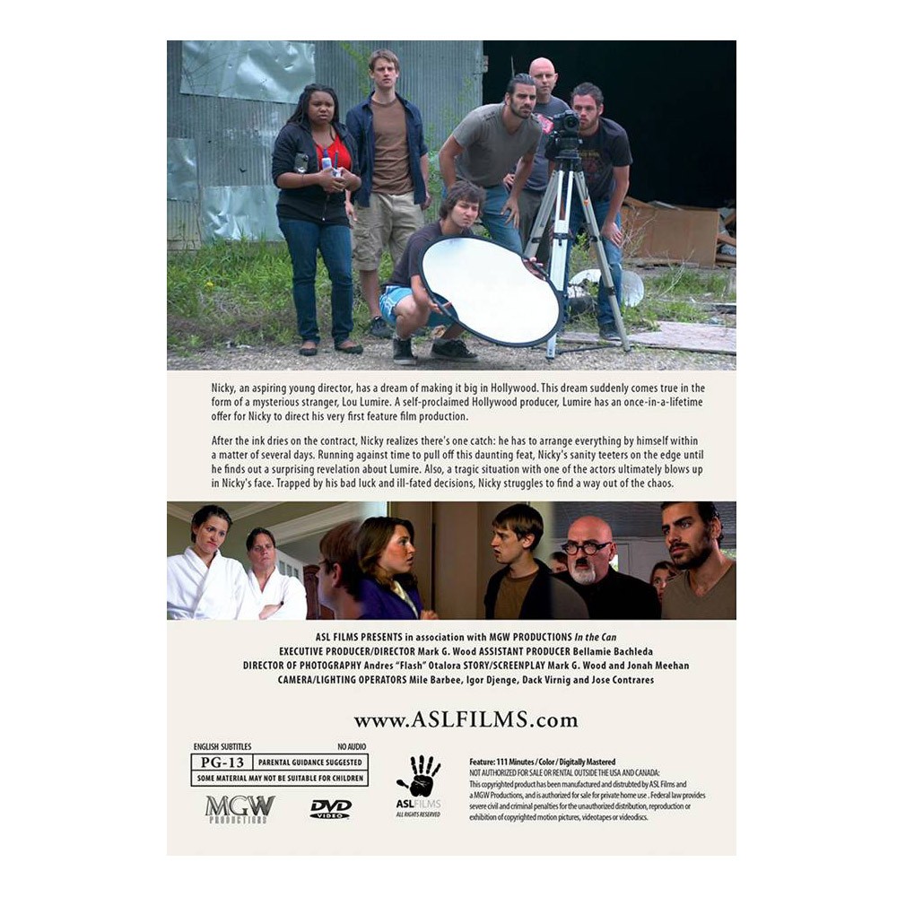 In The Can (DVD) | ASL Films | Deaf Movie Feat. Nyle DiMarco