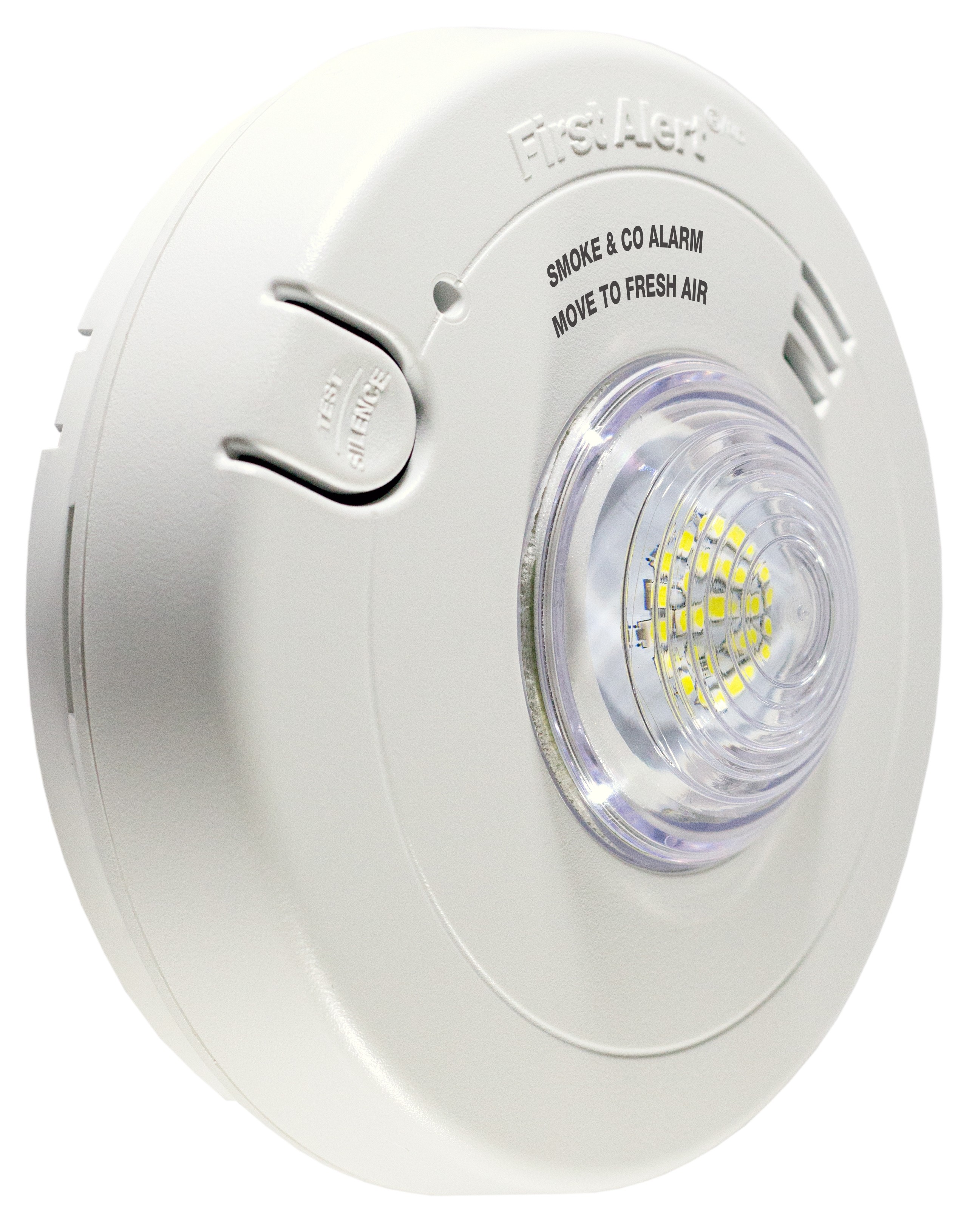 First Alert 7030BSL Hardwired Dual Smoke & Carbon Monoxide Alarm with ...