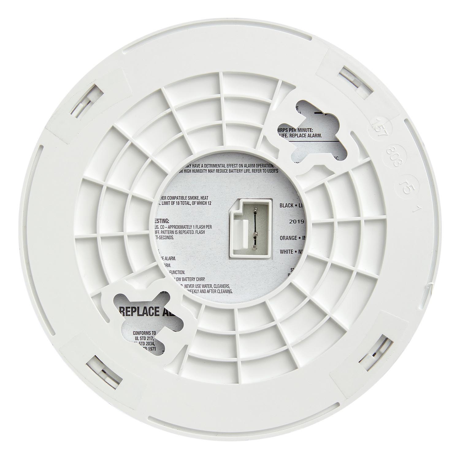 First Alert 7030BSL Hardwired Dual Smoke & Carbon Monoxide Alarm with ...