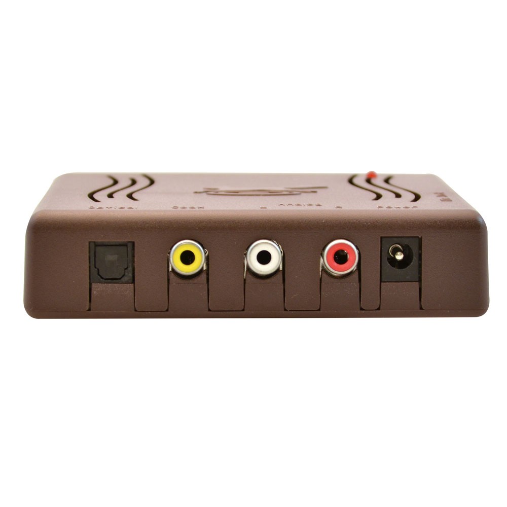 Audio Fox Undercover Brown Wireless TV Speakers | Speaker TV Amplifiers