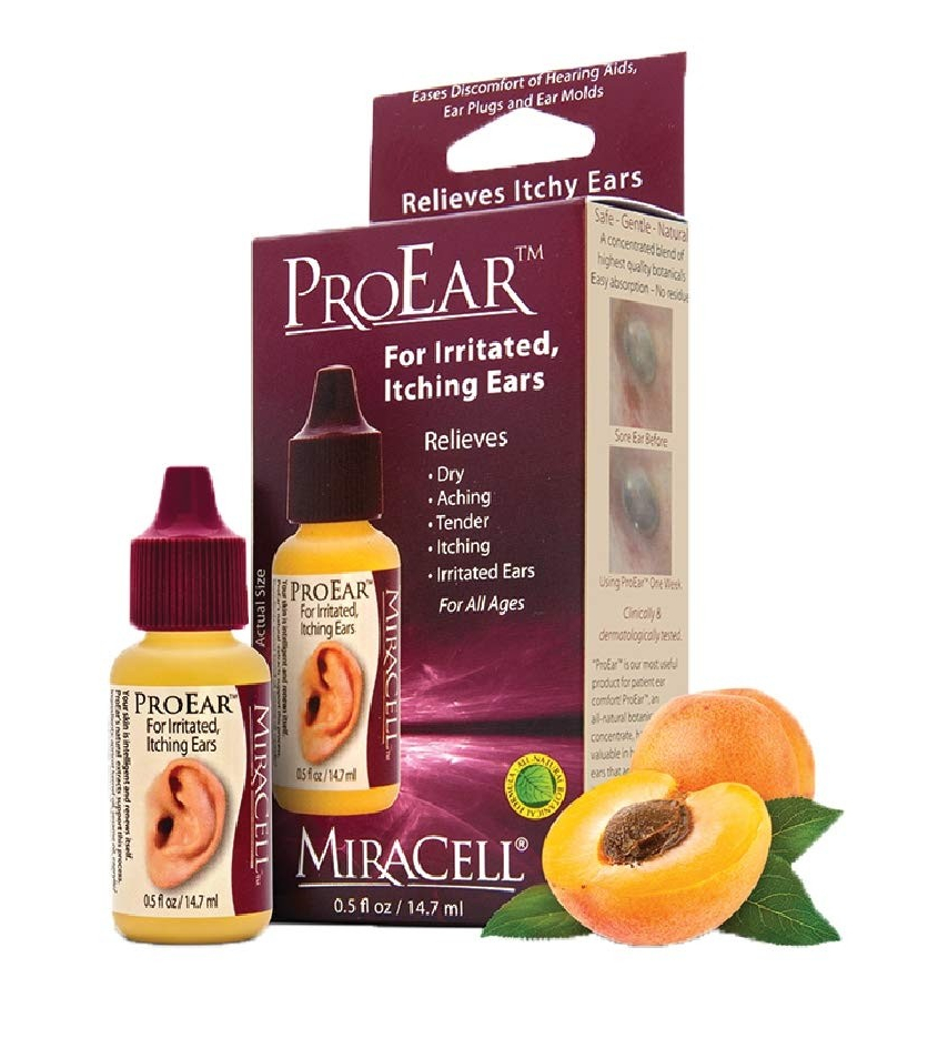 Miracell ProEar (0.5oz) | Itchy Ear Relief | Anti-Itch Drops