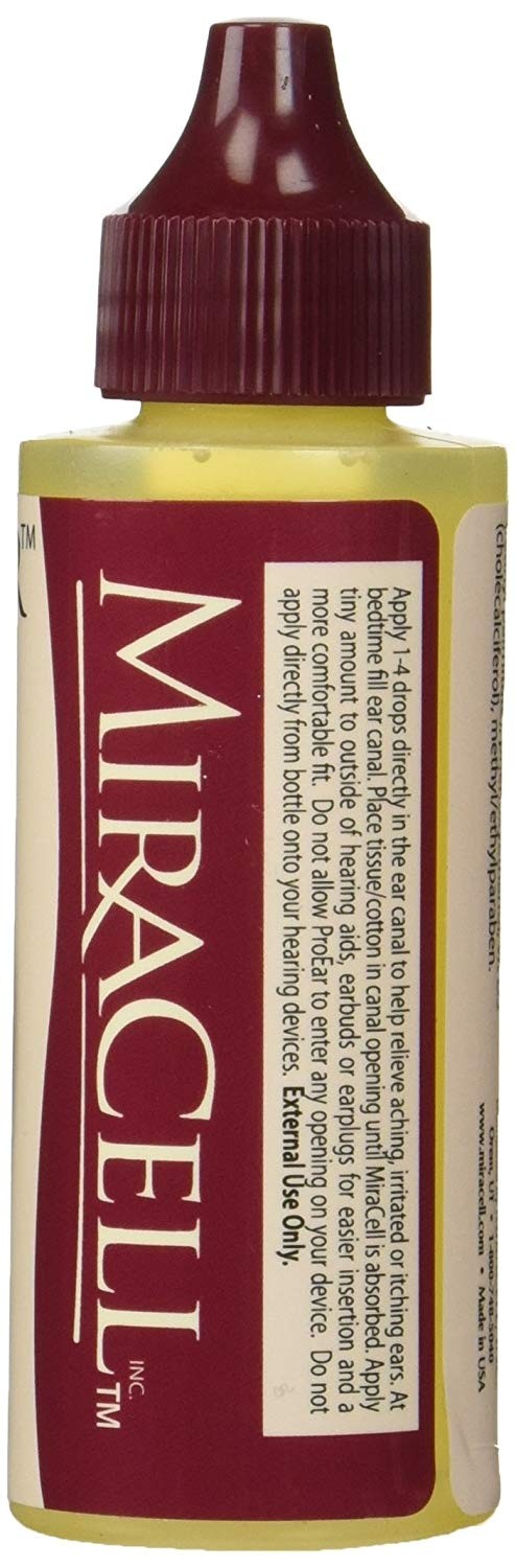 Miracell ProEar (2oz) | Itchy Ear Relief | Anti-Itch Drops