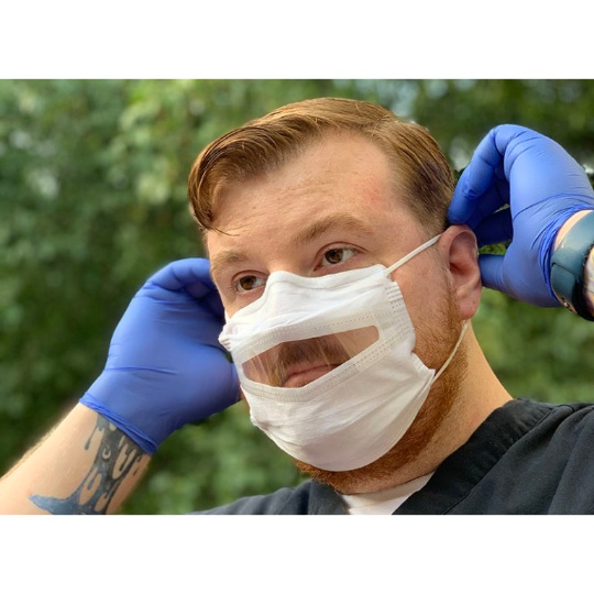 Safe N Clear Communicator Surgical Mask | 40pcs | Made in US