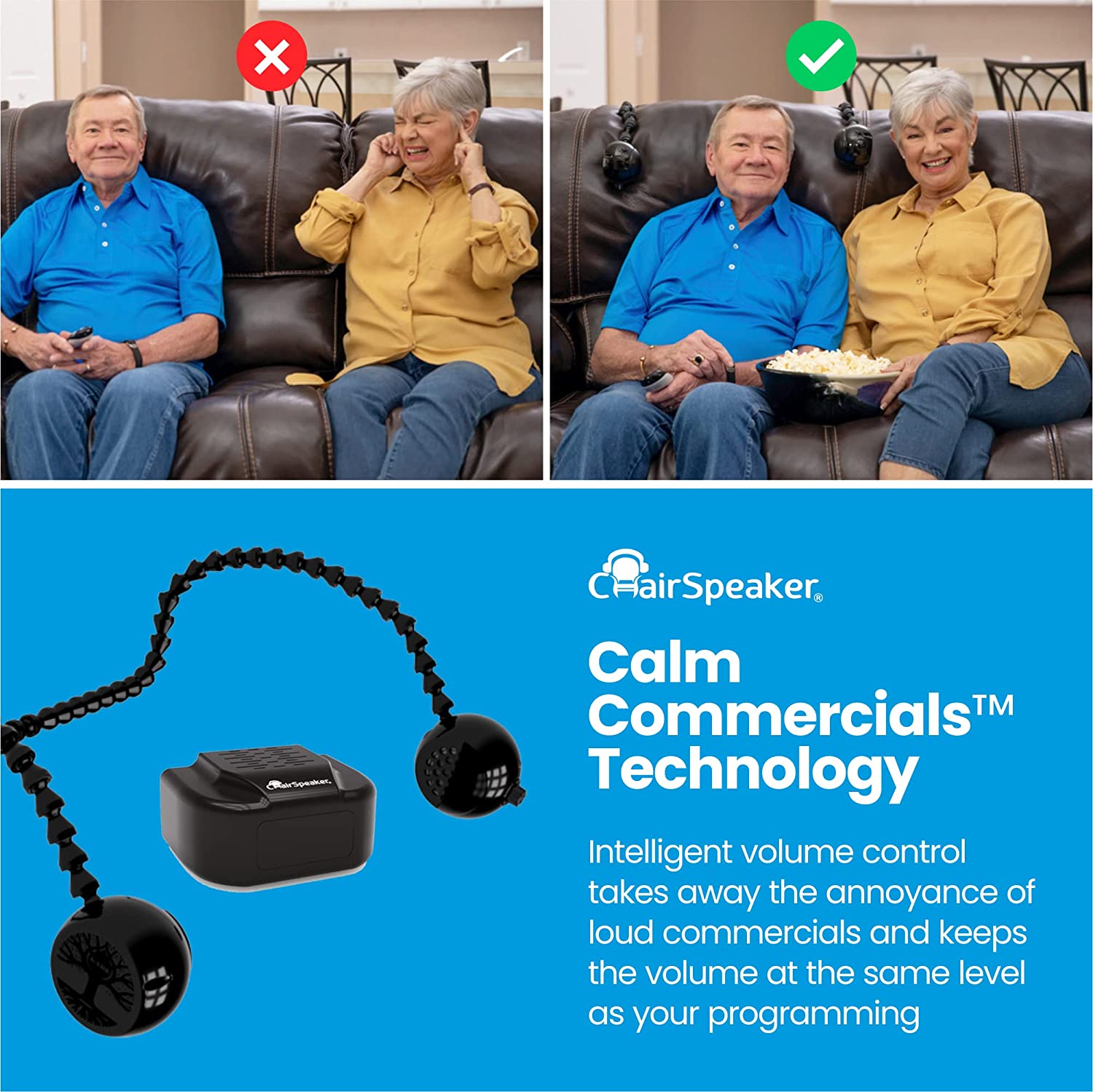 KARE Audio ChairSpeaker CS4 SonicCast TV Listening System