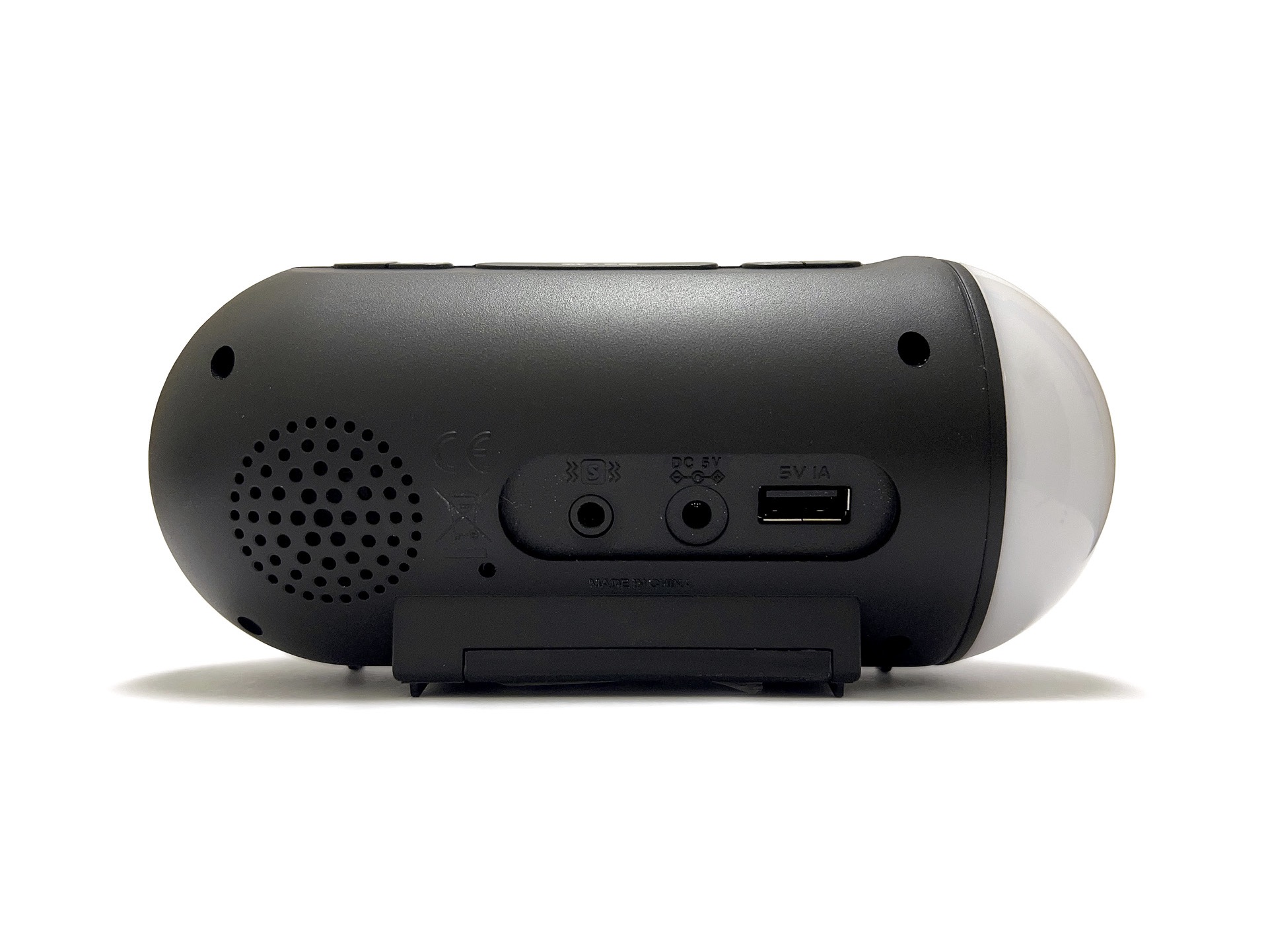 Krown Visual VibeAlert Alarm Clock with Bed Shaker for Deaf