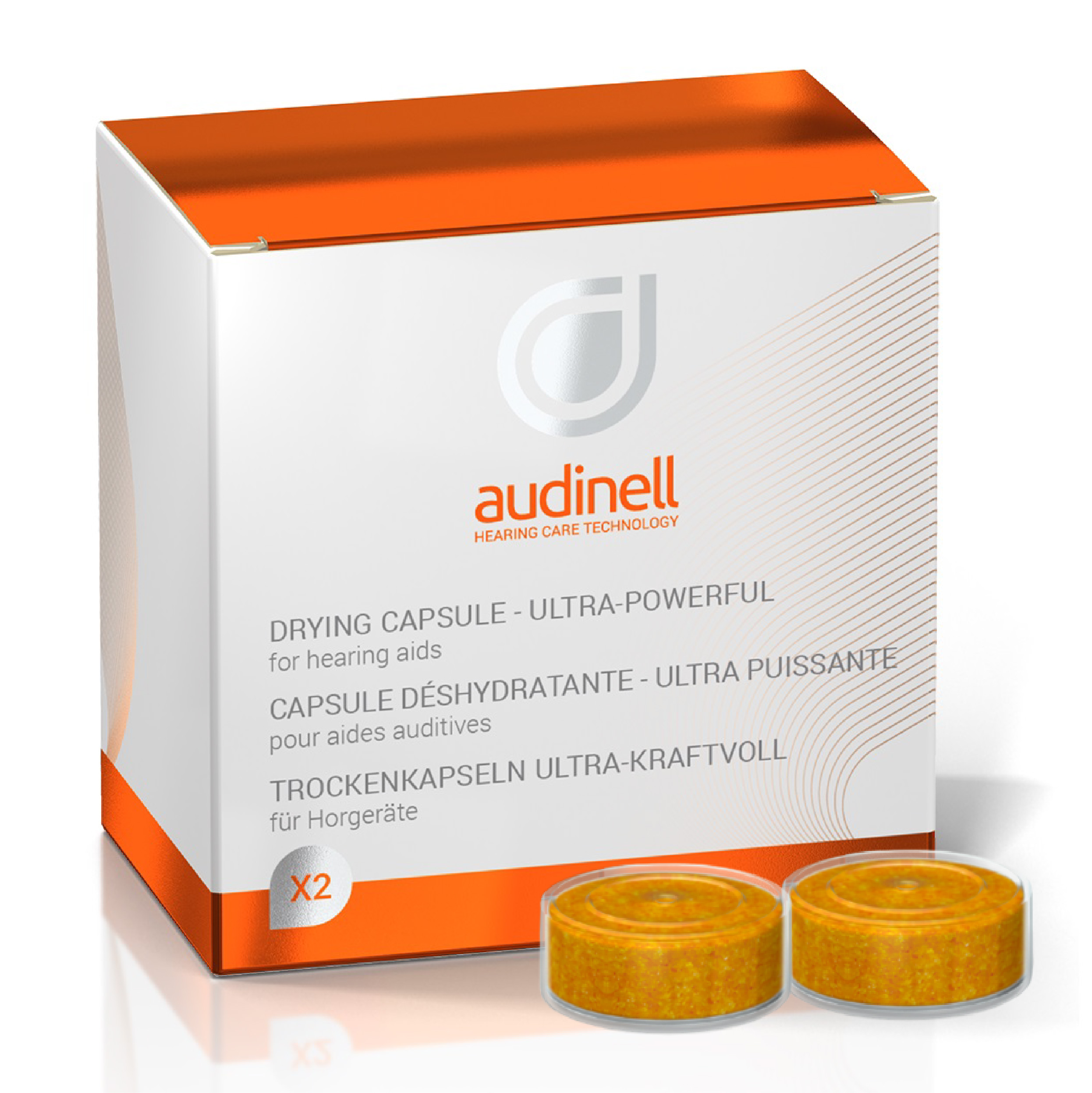 Extra Desiccant Capsules for Audinell Dry Cup | 2pk Large