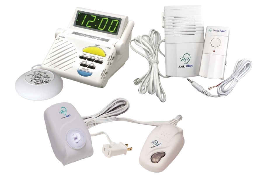 Sonic Alert Sonic System SS1200C Signaling Combo with 2 Free Receivers