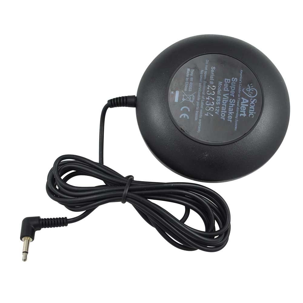 Sonic Alert Super Shaker Bed Vibrator with DC Auxiliary Jack