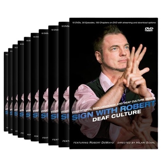 "Sign With Robert" Full 10-DVD Set | Robert DeMayo