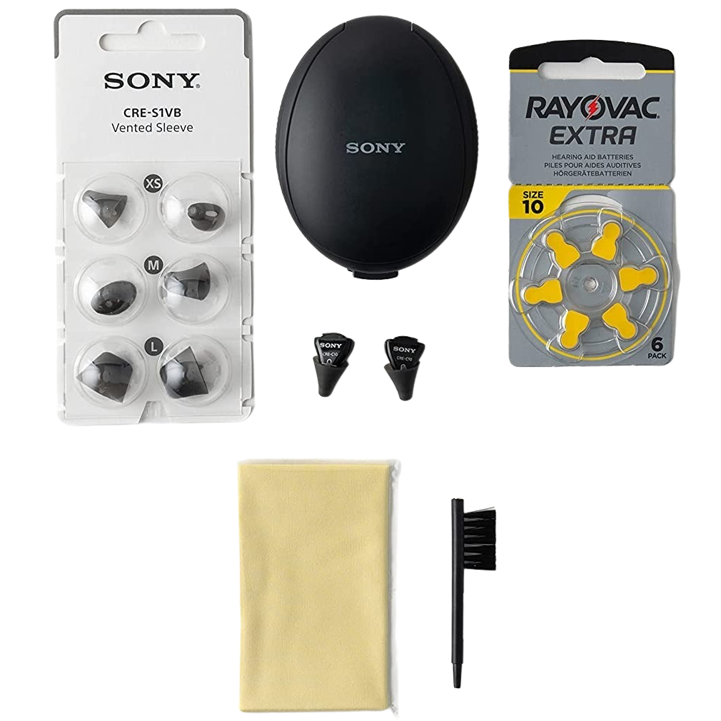 Sony CRE-C10 Self-Fitting OTC Hearing Aids | Nearly Invisible