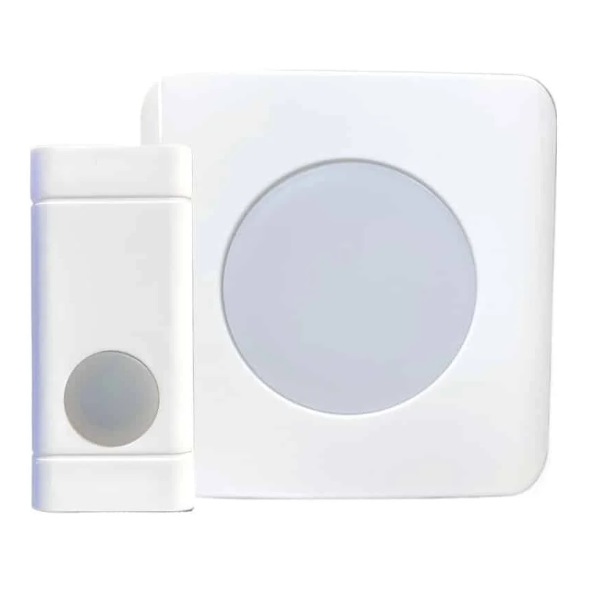 Safeguard Supply WC180-SS Wireless Flashing Strobe Doorbell