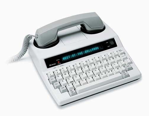 Ultratec Minicom 4 TTY telephones for deaf