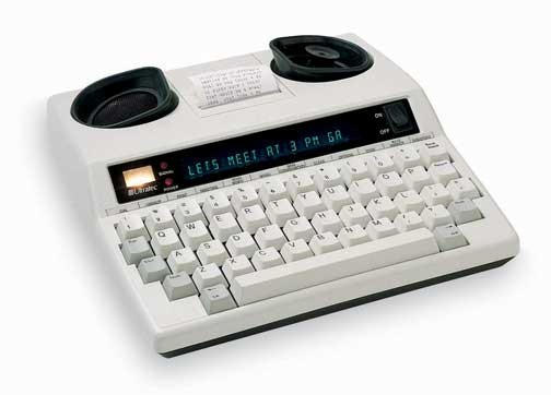 Ultratec Superprint 4425 with ASCII TTY telephones for deaf